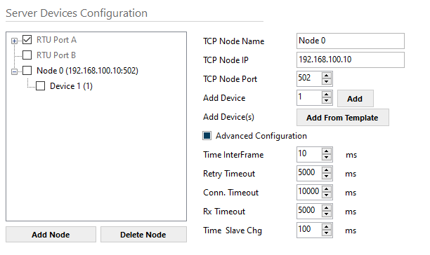 How To Add Modbus Tcp And Rtu Server Devices In Intesis Maps