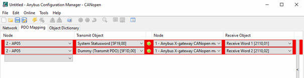 How To Perform A Pdo Mapping When Pdo Objects Are Locked In The Eds File With Anybus